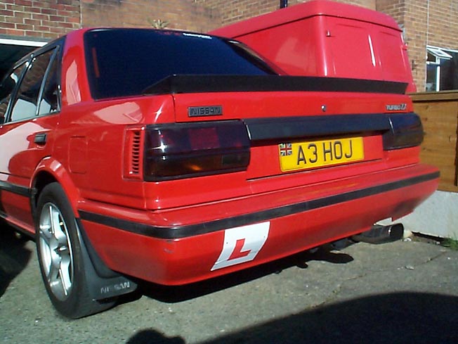 Richard Harris, Nissan Bluebird Turbo Owner